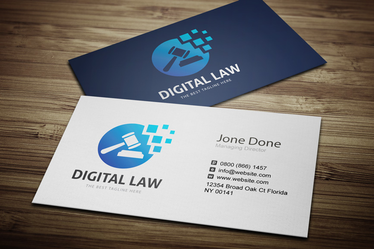 Digital Law Firm, a Branding & Logo Template by Vectorwins Premium Shop