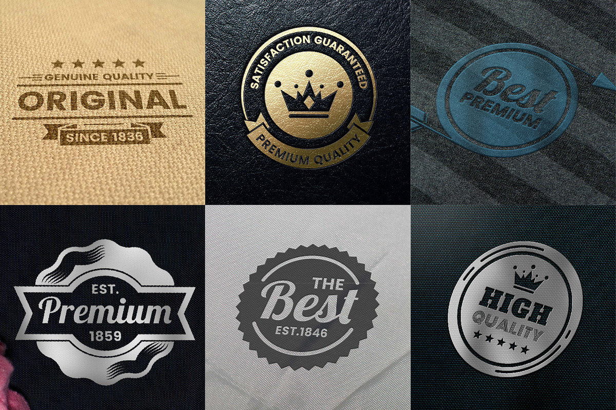 1200 Vintage Badge & Objects, a Branding & Logo Template by Toonsteb
