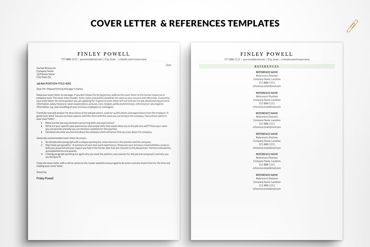 Resume ATS Friendly One Page Resume, a Resume Template by BestResumes ...
