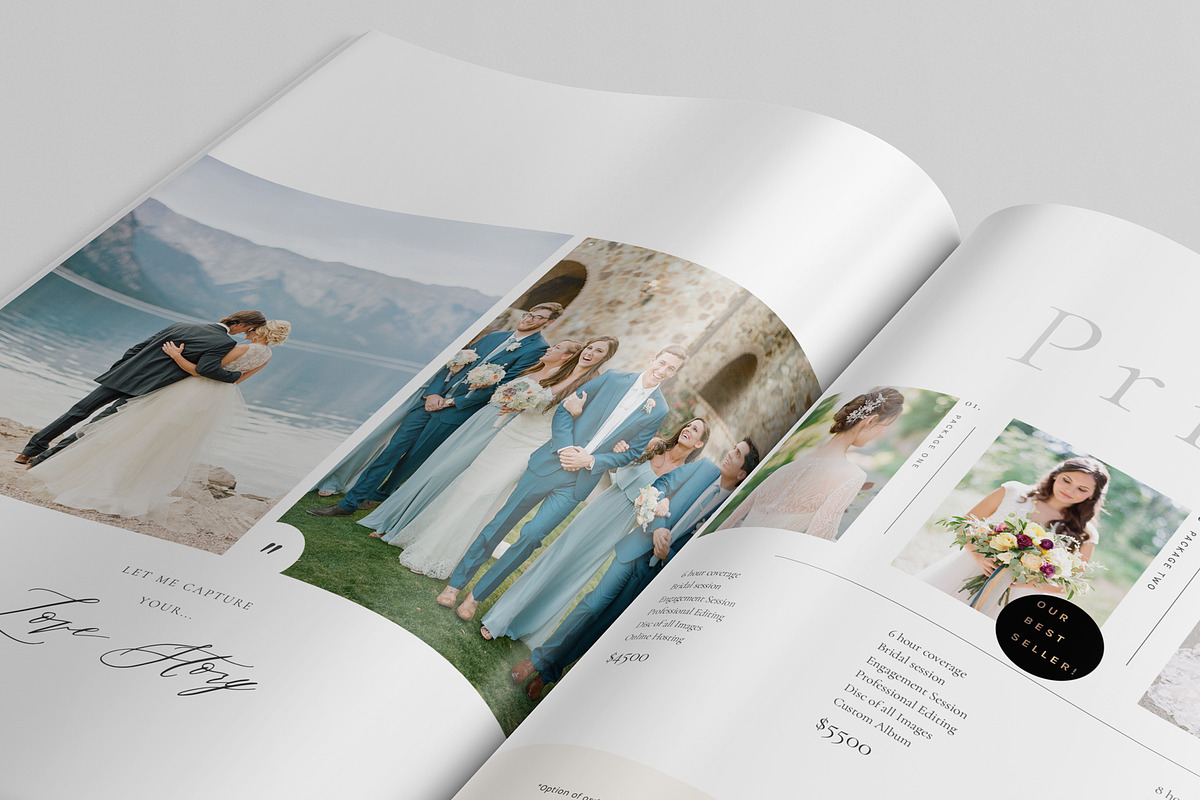 Wedding Photography Magazine PSD, a Magazine Template by By Stephanie ...