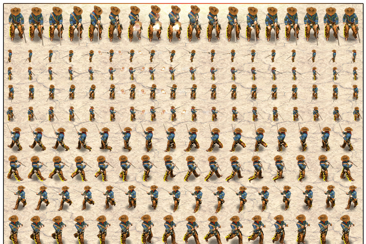 2D Cowboy with rifle, an Object Graphic by Beatheart Creative Studio ...