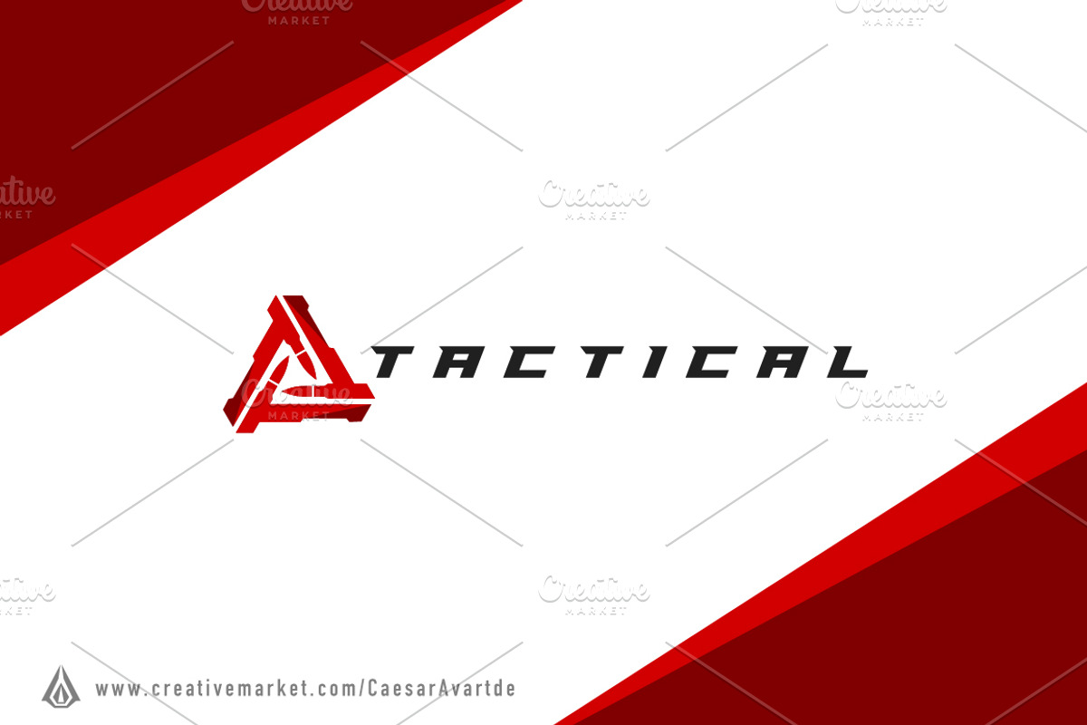 Tactical Logo Template, a Branding & Logo Template by Avartde Creative
