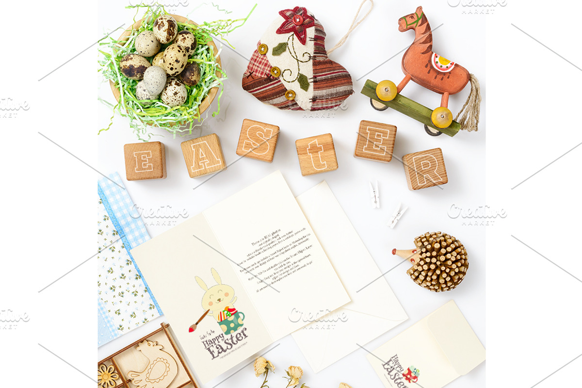 Easter Mockup, a Product Mockup by ELFIVETROV DESIGN