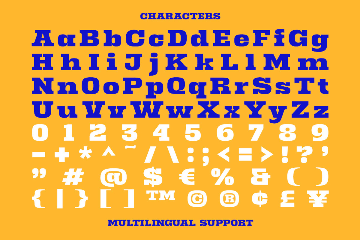 Ridge Cliff - Slab Serif Font, a Slab Serif Font by Letterhend Studio