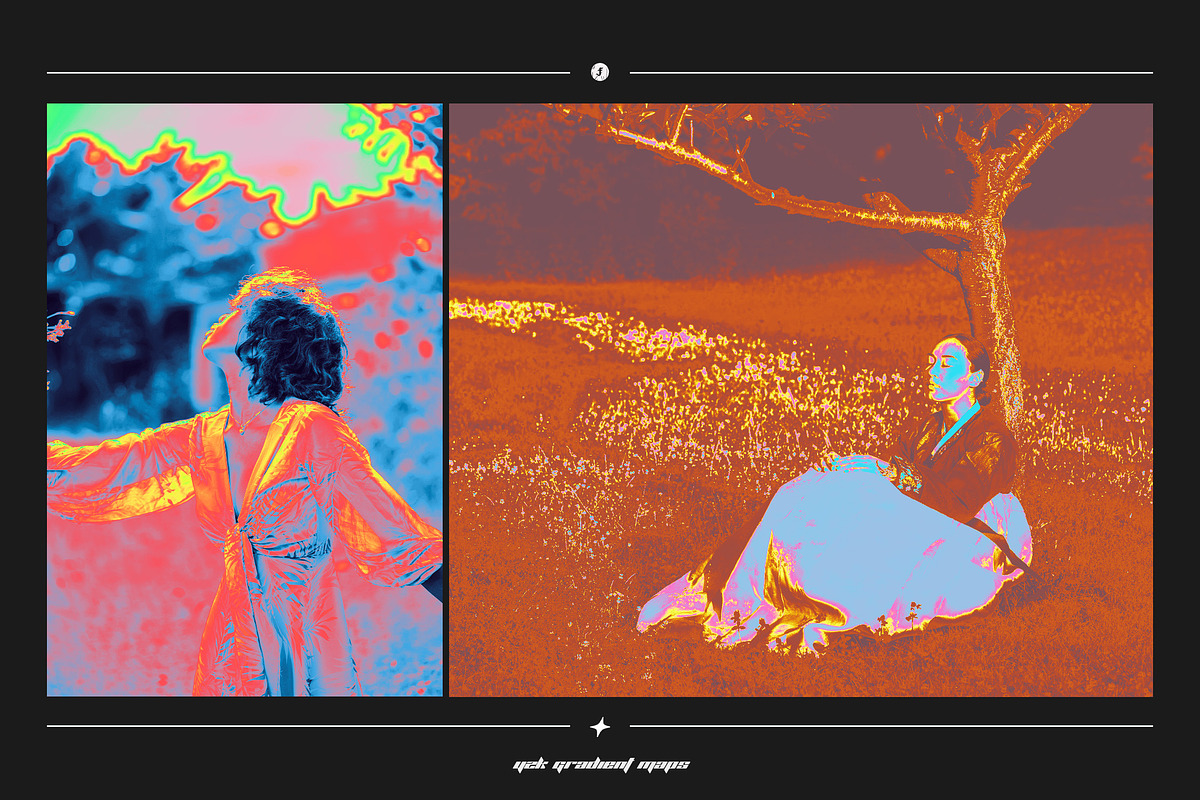 Y2K Gradient Maps, a Gradient Add-On by Freezerondigital