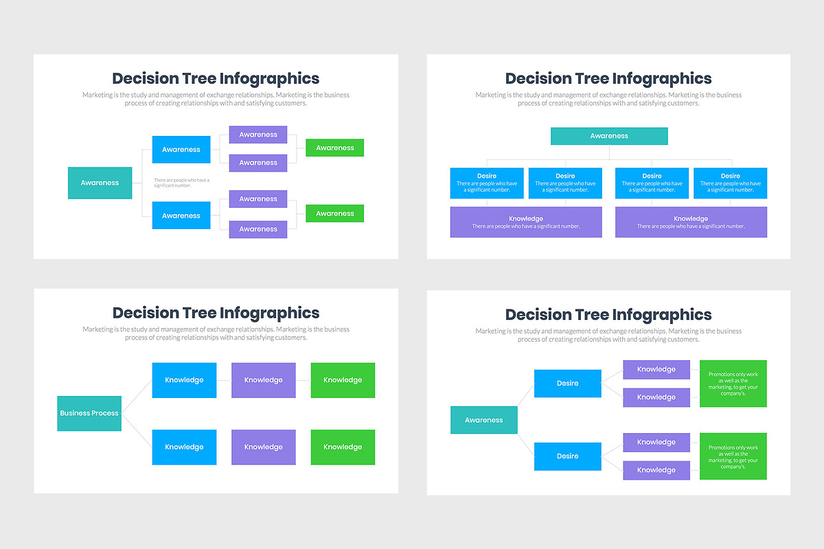 Decision Tree Infographics, a Presentation Template by slidequest