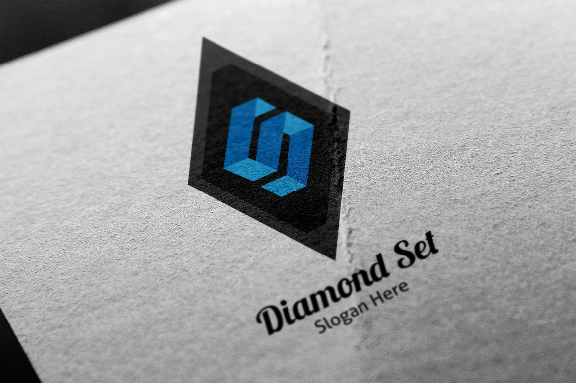 Diamond Set Logo, a Branding & Logo Template by Design_Planet