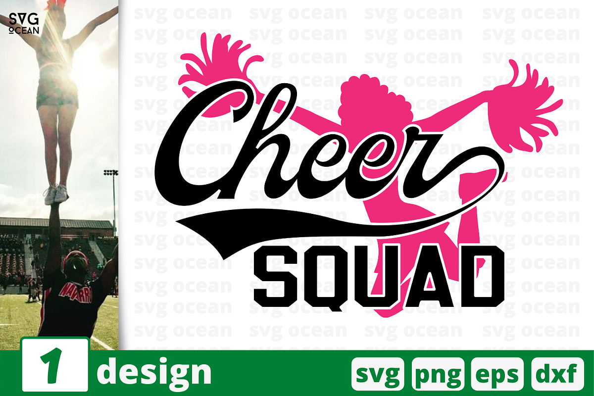 Cheer SVG Bundle, an Illustration by svgocean