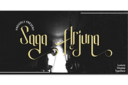Saga Arjuna Display Font