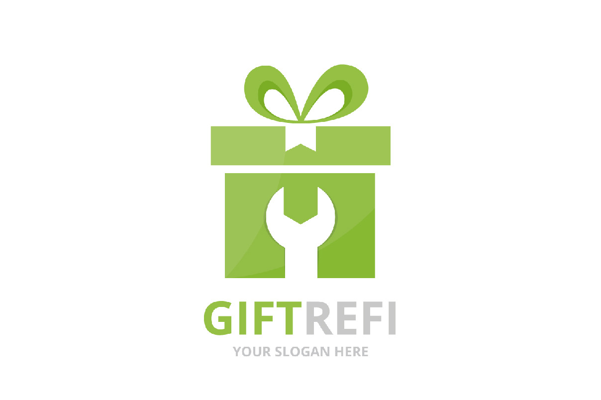 Vector gift logo combination., a Branding & Logo Template by GraphiShop ...