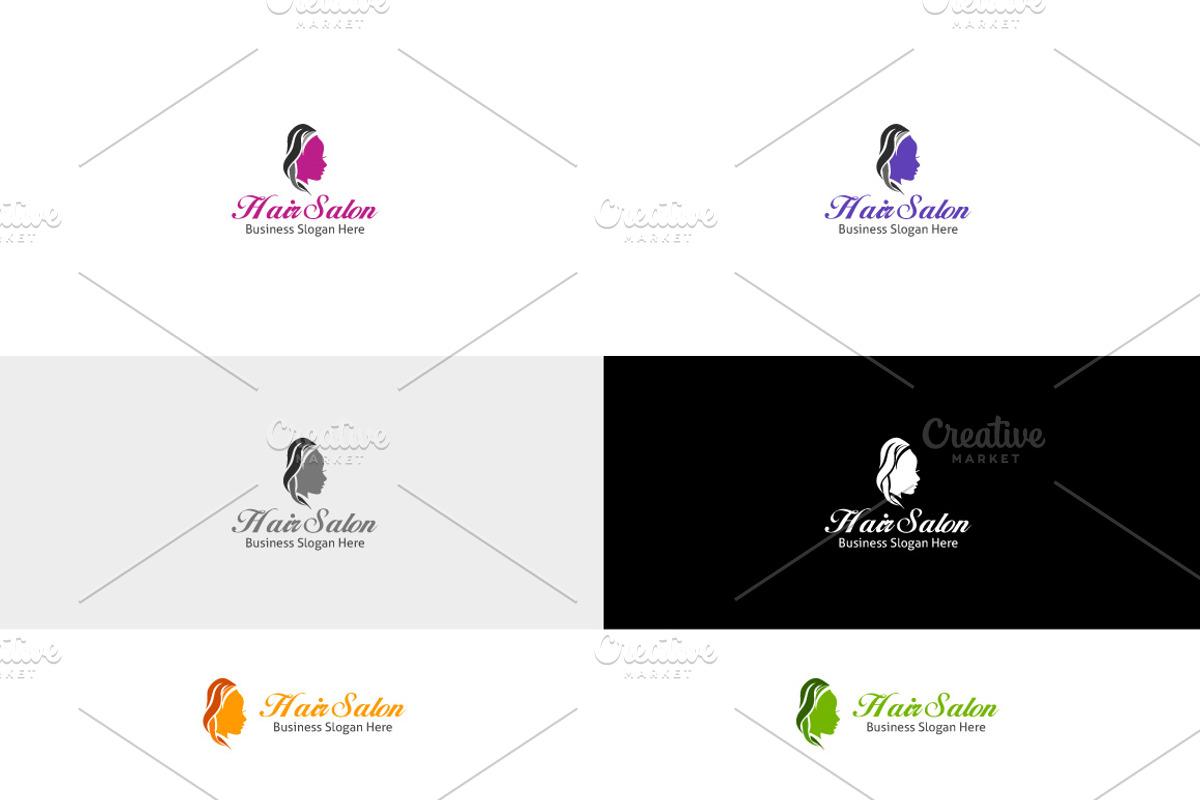 Salon Style Logo, a Branding & Logo Template by BdThemes