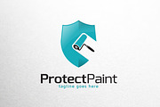 Protect Paint Logo Template, a Branding & Logo Template by gunaonedesign