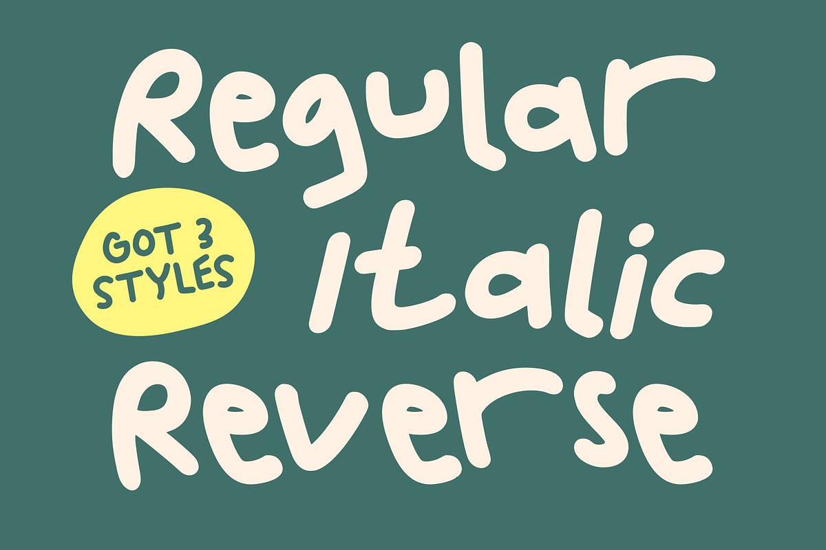 CS Benedict–Messy Handwriting Display