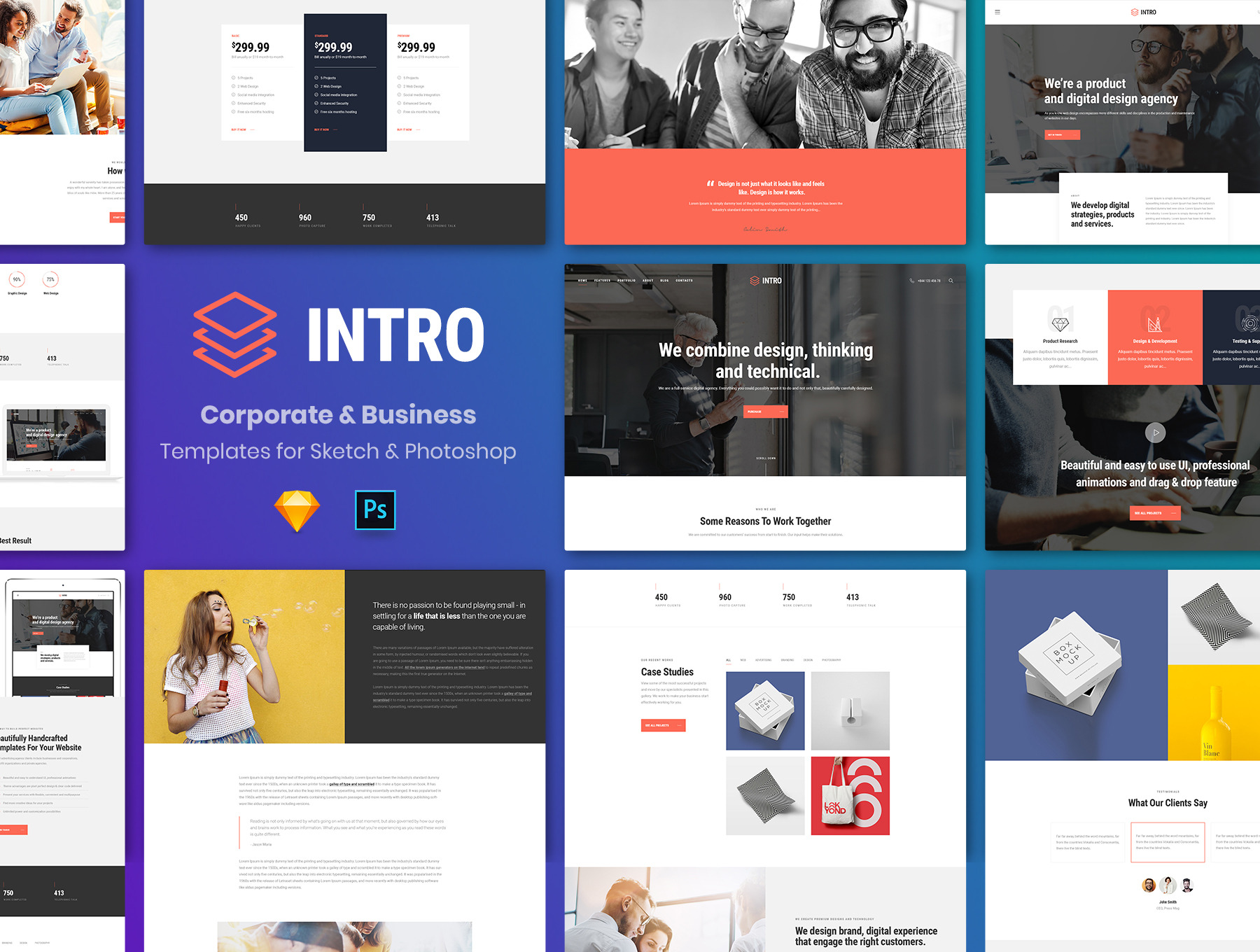 Intro - Corporate And Business, a Websites & App Template by ...