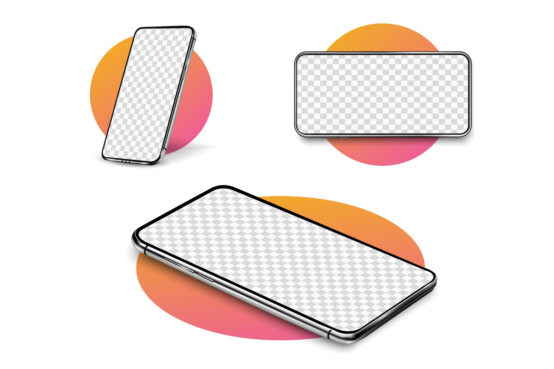 Smartphone mockup. Realistic, a Texture Graphic by ZinetroN