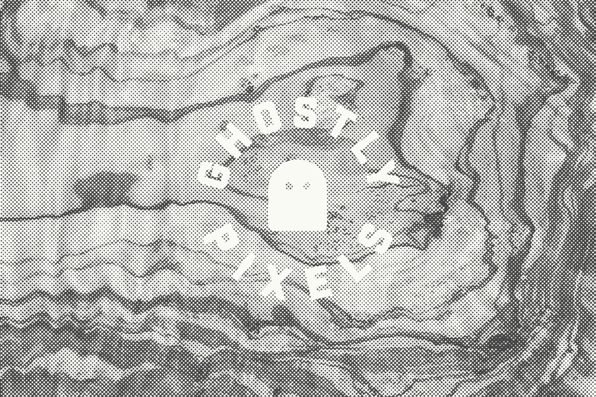 Wood Halftone Textures, a Texture Graphic by GhostlyPixels