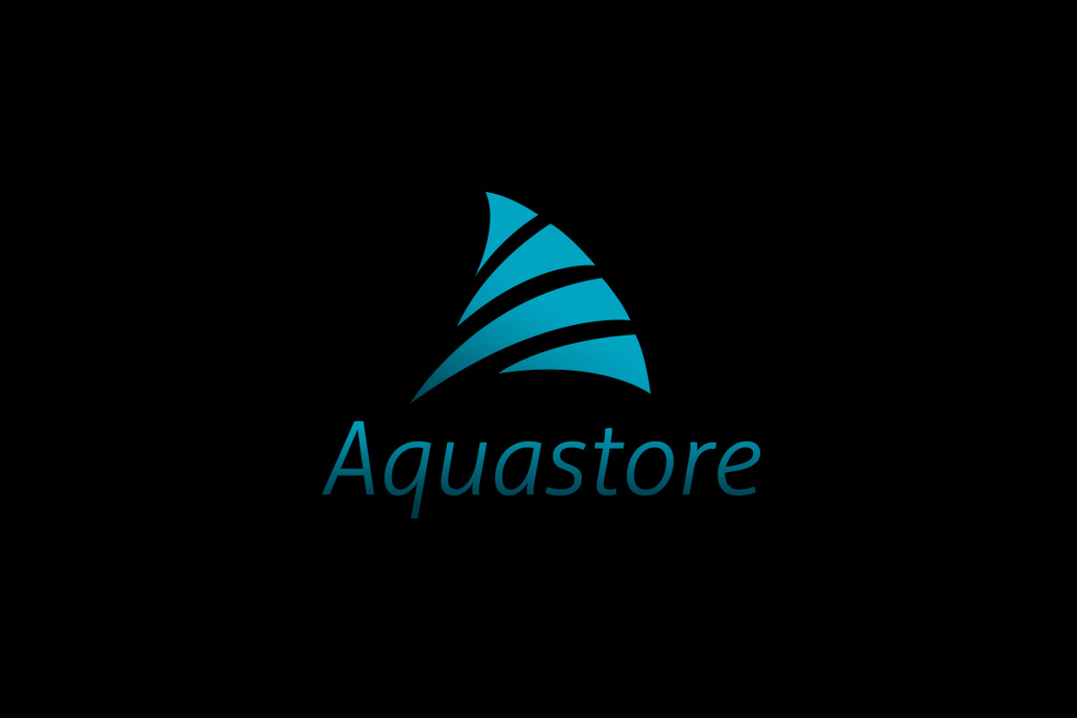 Aquastore logo template, a Branding & Logo Template by OksGraphics
