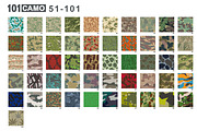 101 Camo Patterns, a Graphic by Article Reform
