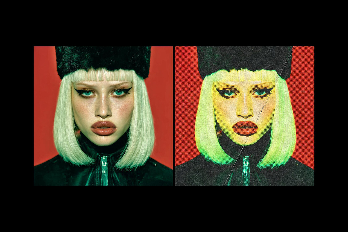 Retro Print Photo Effect, a Layer Style Add-On by Design Squad