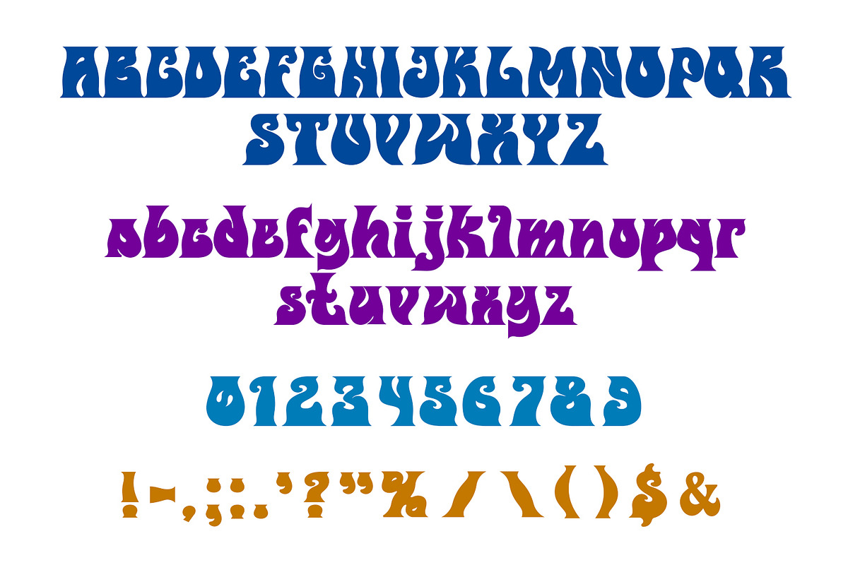Funky Disco Font | Creative Market