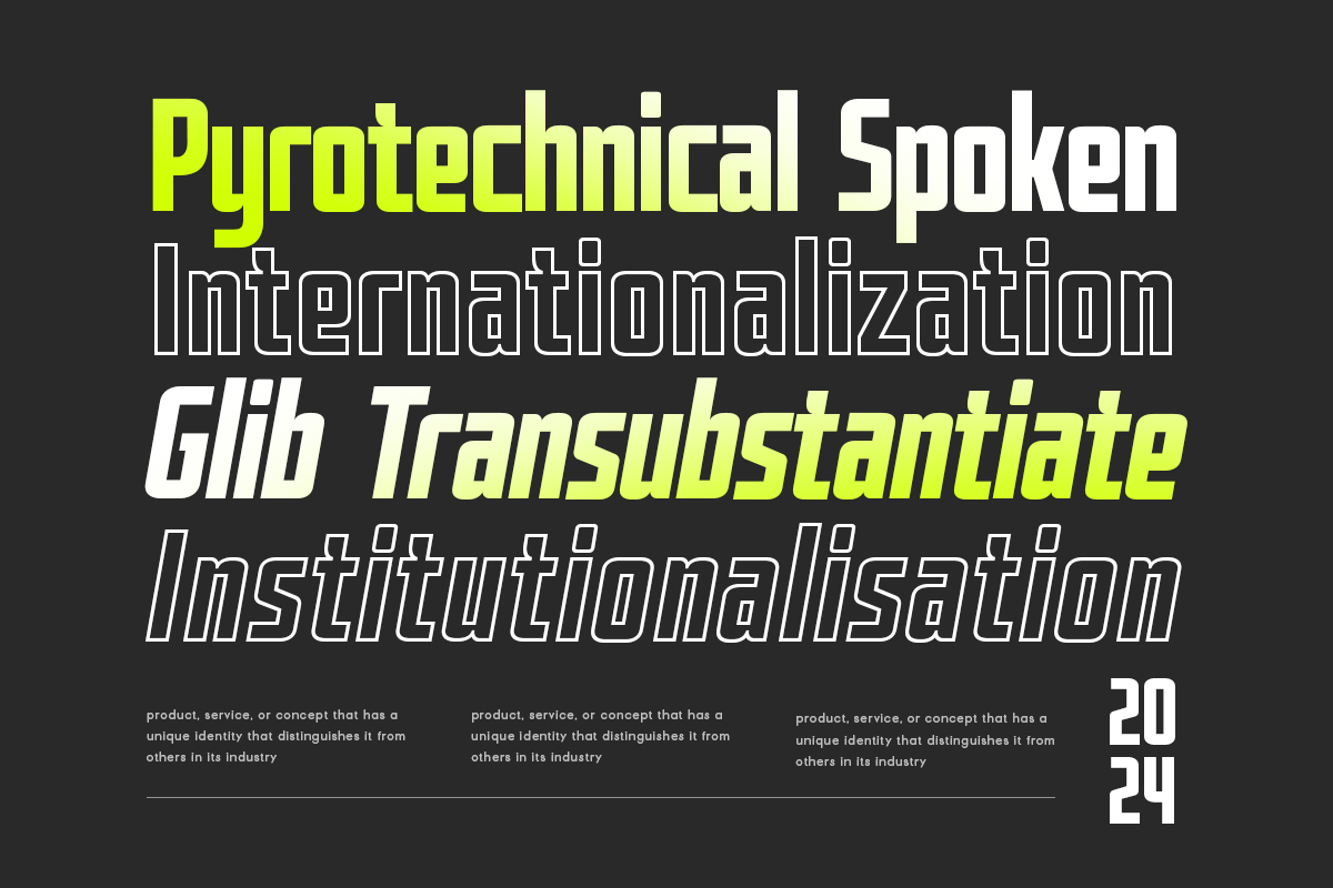 Grand - Headline Business Font