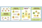 Food waste composting brochure | Brochure Templates ~ Creative Market