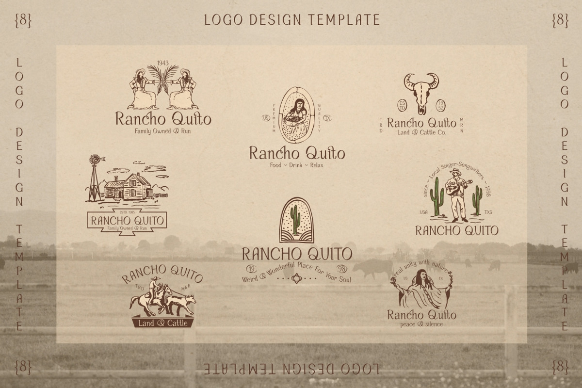 SouthWestern fonts & logo templates