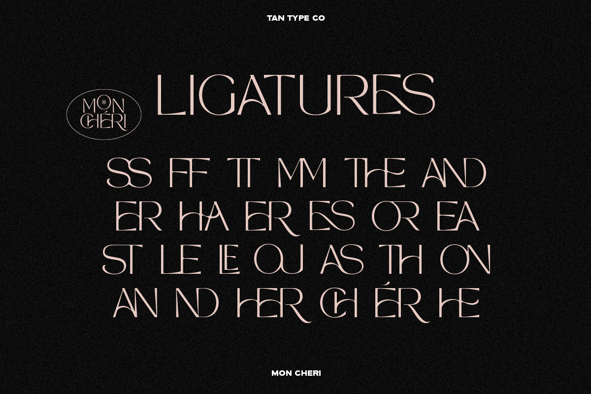 TAN - MON CHERI, a Sans Serif Font by TanType