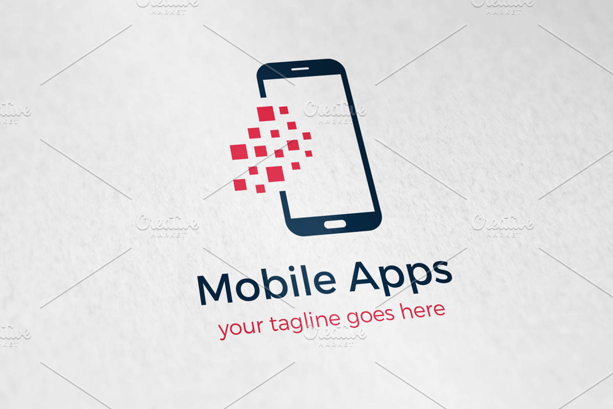 Mobile Apps Logo, a Branding & Logo Template by aykutfiliz