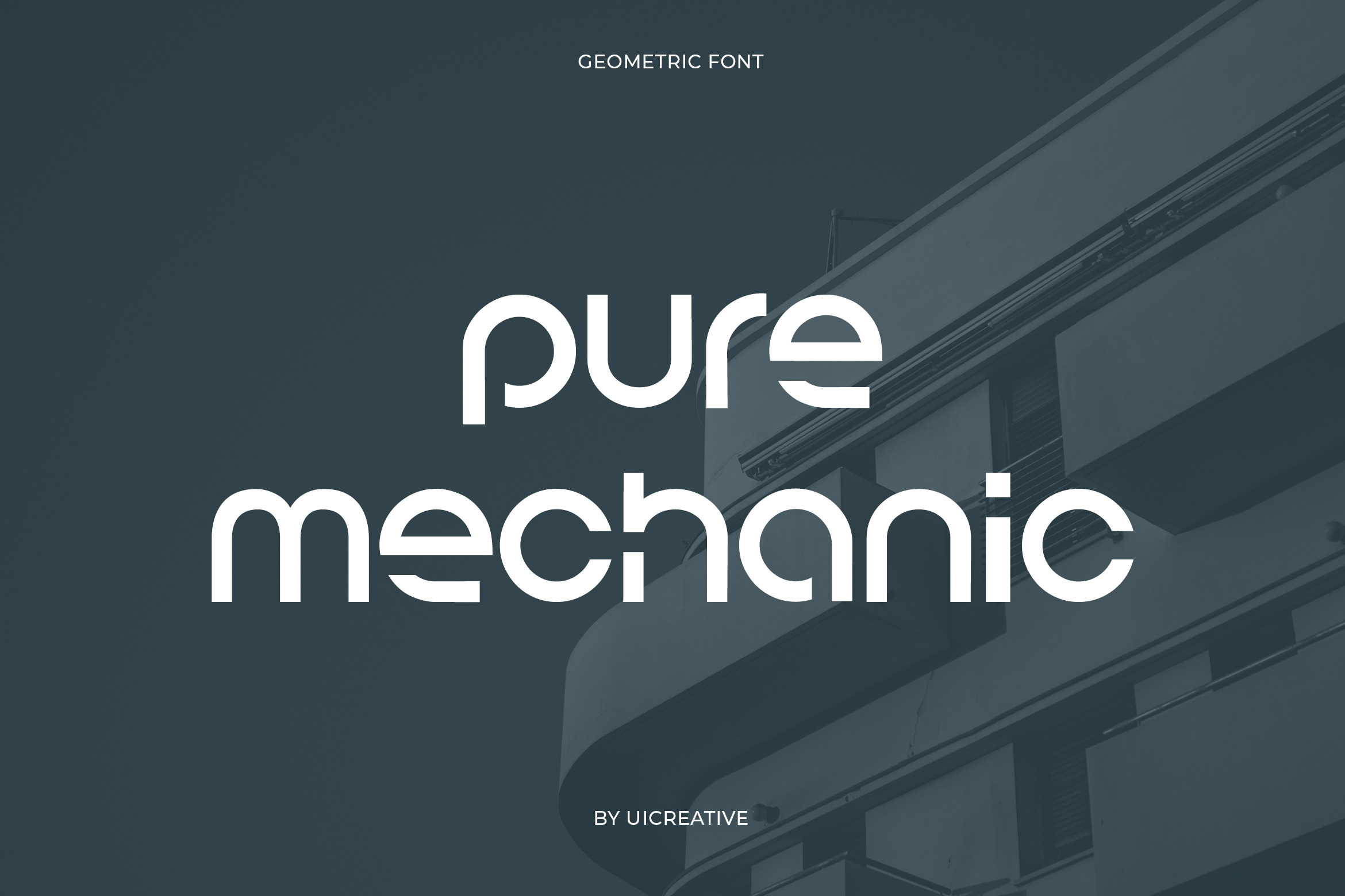 Pure Mechanic Futuristic Sans Serif
