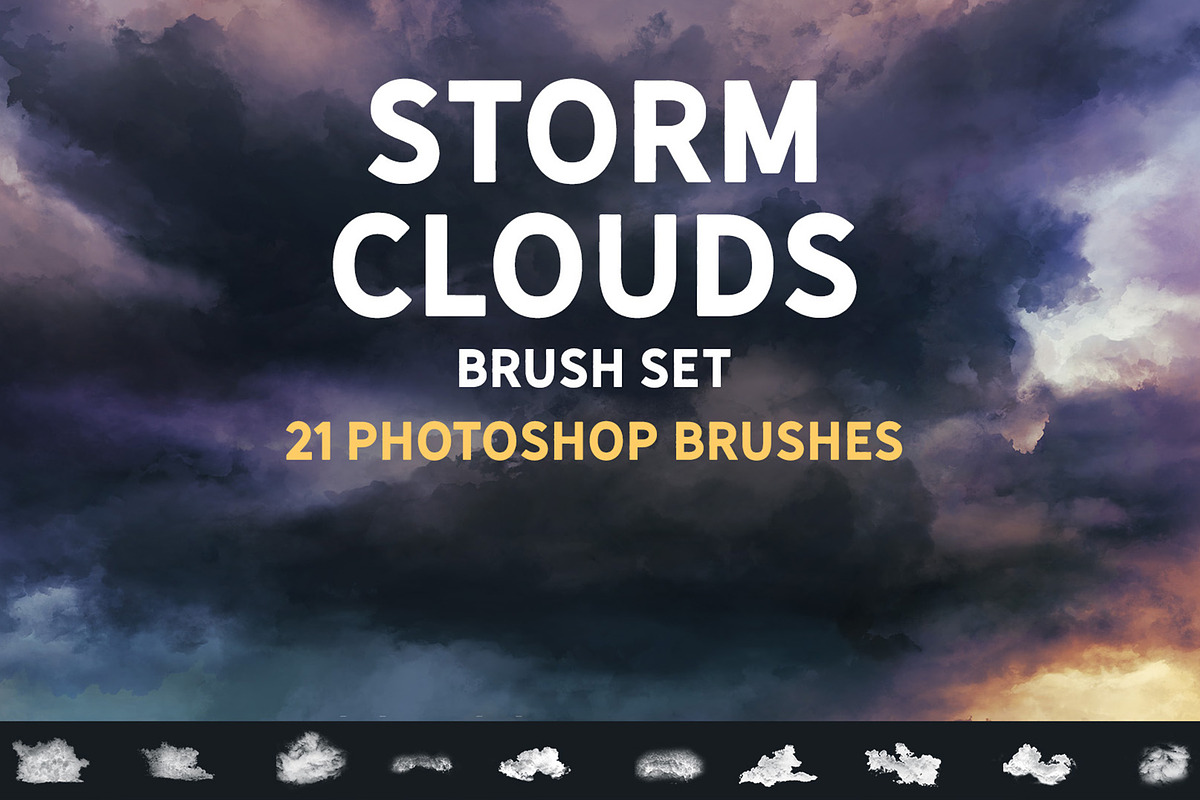 Storm bundle, a Brush Add-On by Zsolt Kosa Art