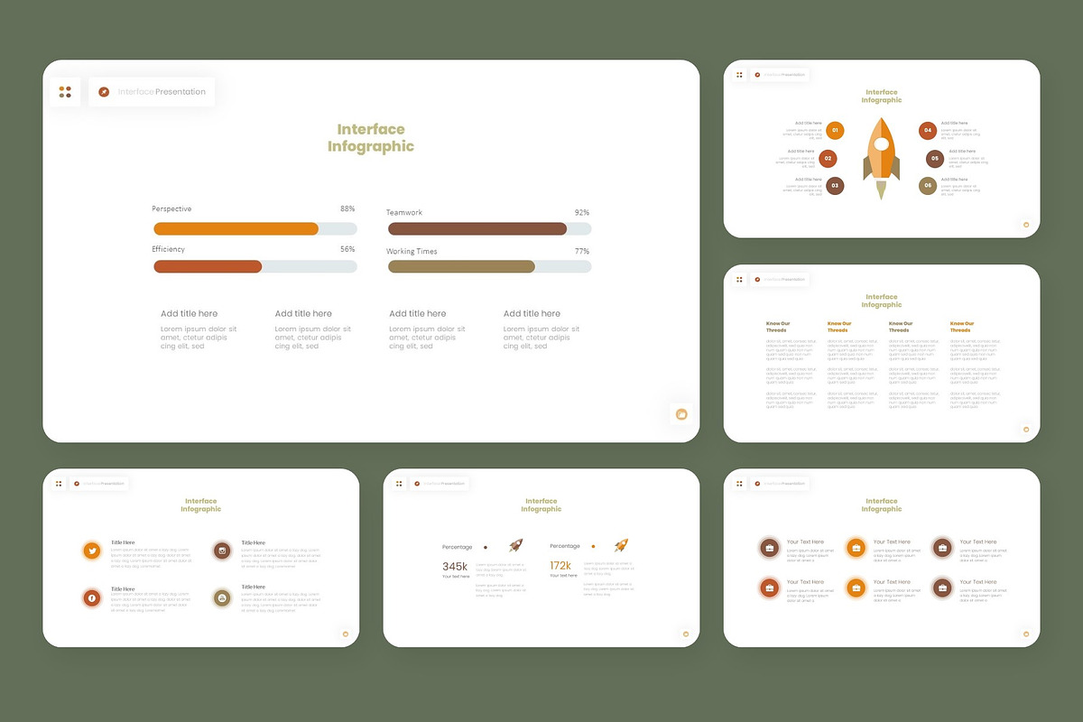 Interface Keynote A Presentation Template By Necrolitslide Creative