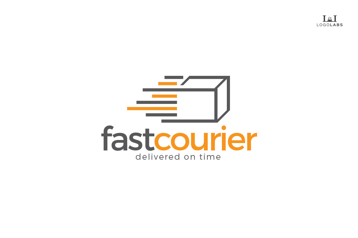 Fast Courier Logo | Branding & Logo Templates ~ Creative Market