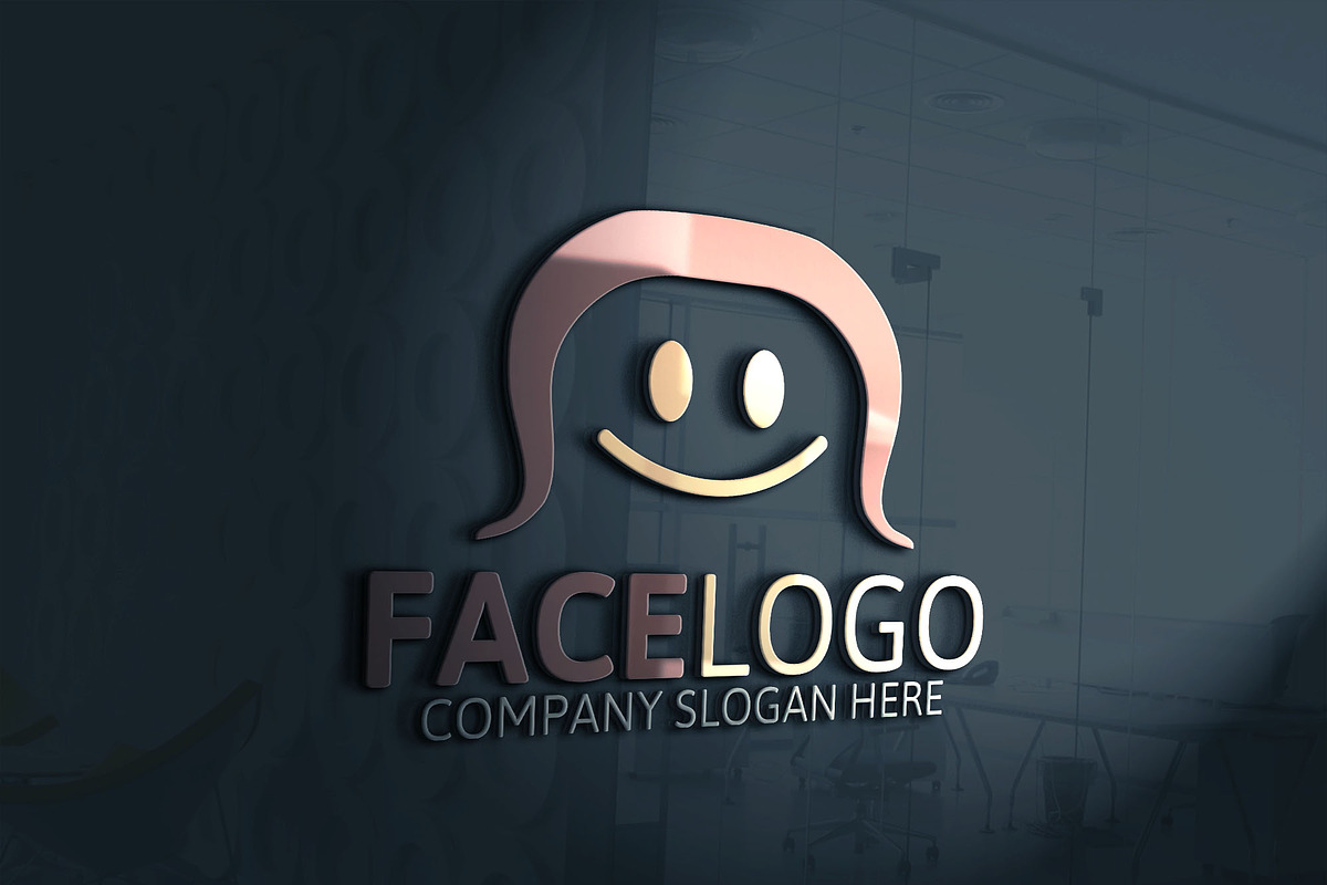 Face Logo, a Branding & Logo Template by Josuf Media