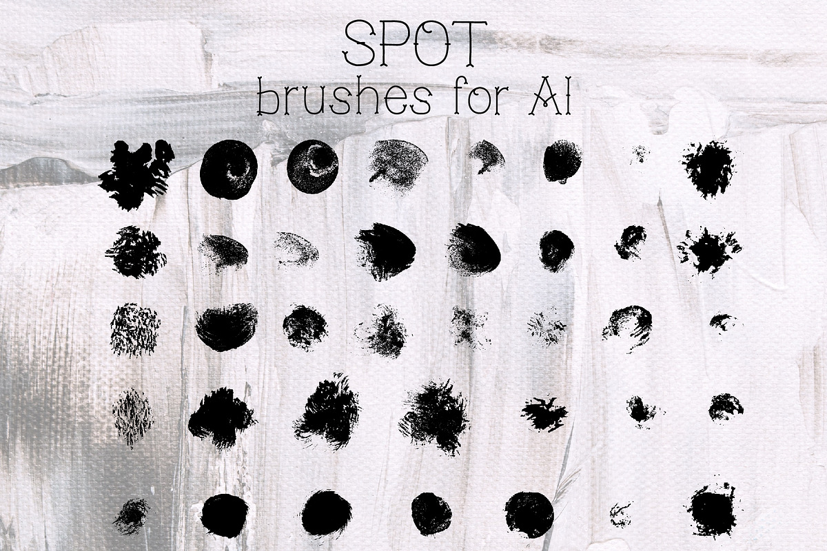 Spot brushes for AI