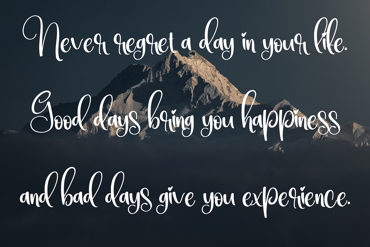 Alone | Script Font, a Script Font by Scratchones