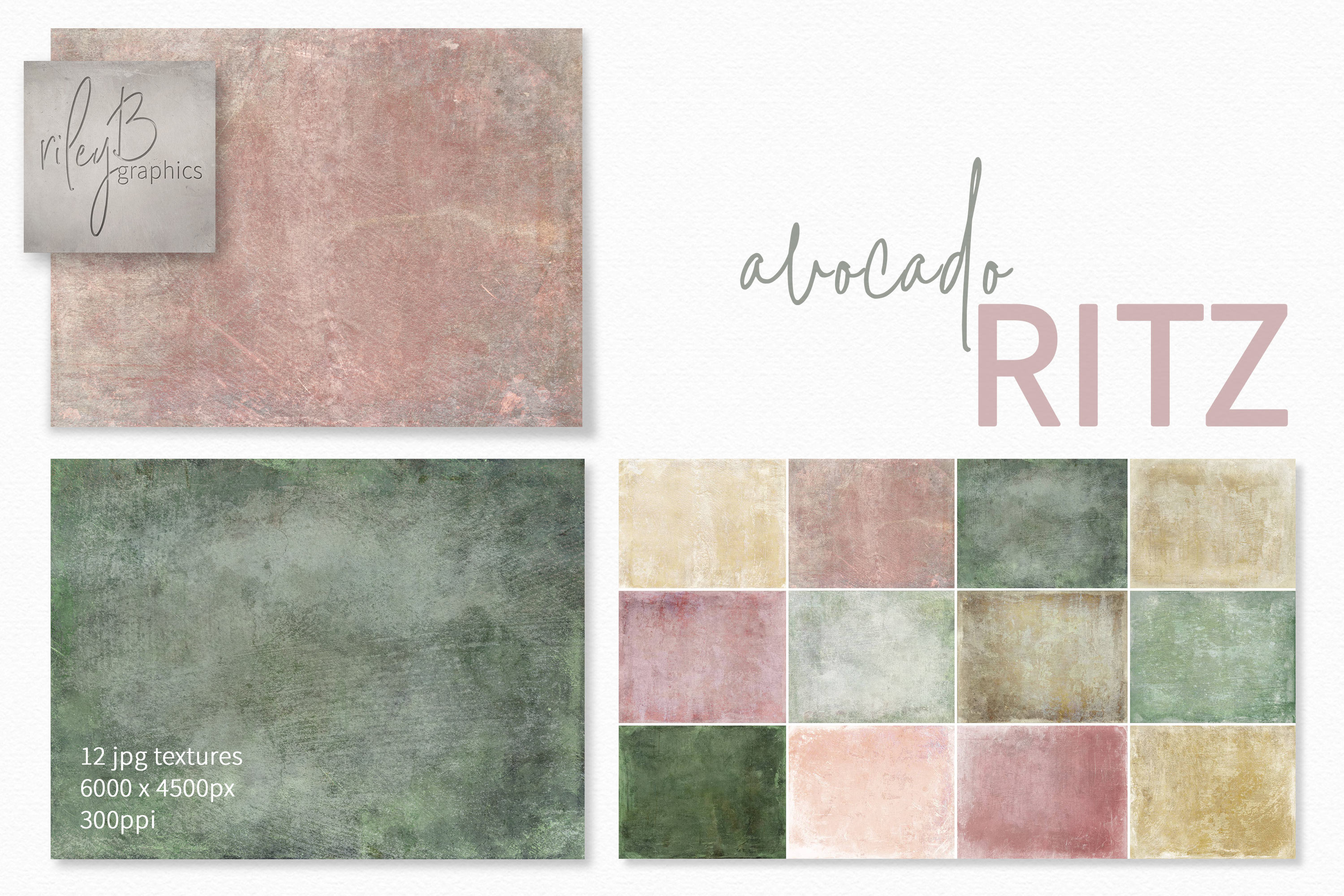Avocado Ritz Textures, a Texture Graphic by rileyBgraphics | Creative ...
