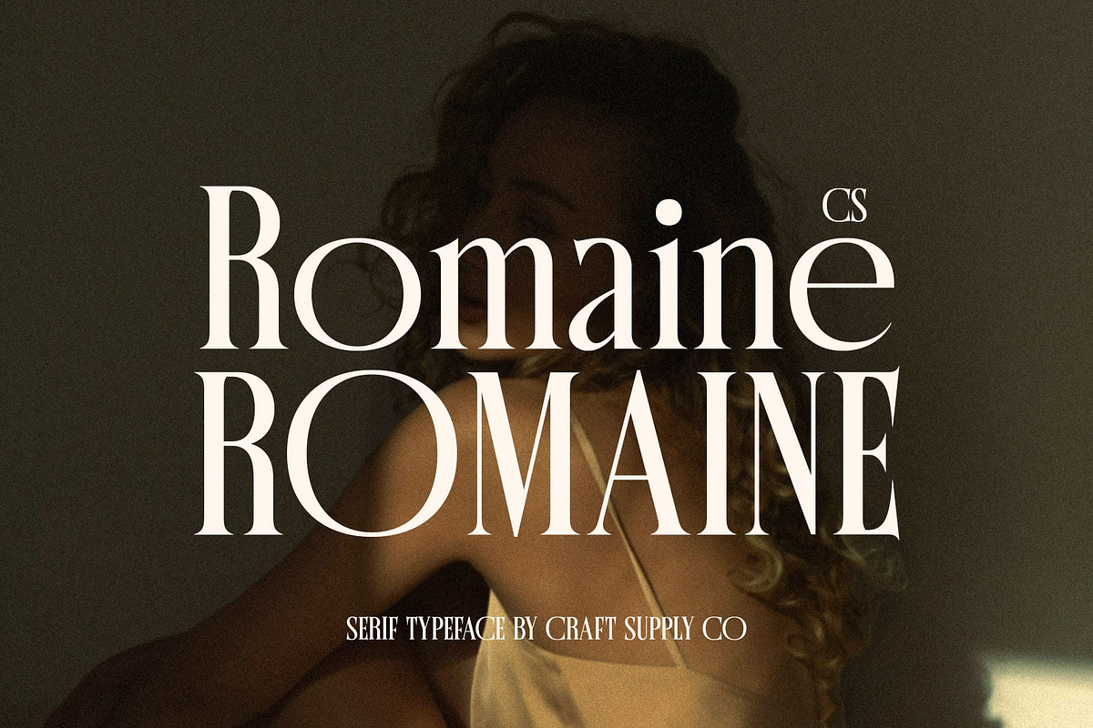 CS Romaine – Elegant Serif Font, a Serif Font by Craft Supply Co.