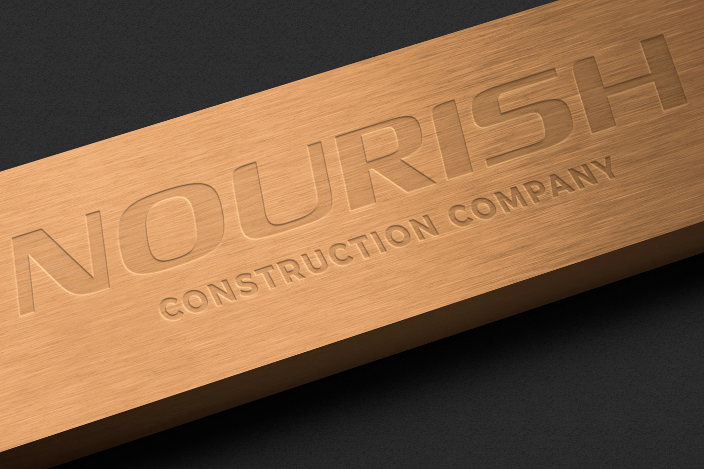 Laser Engraving Metal Logo Mockup, a Product Mockup by GfxFoundry