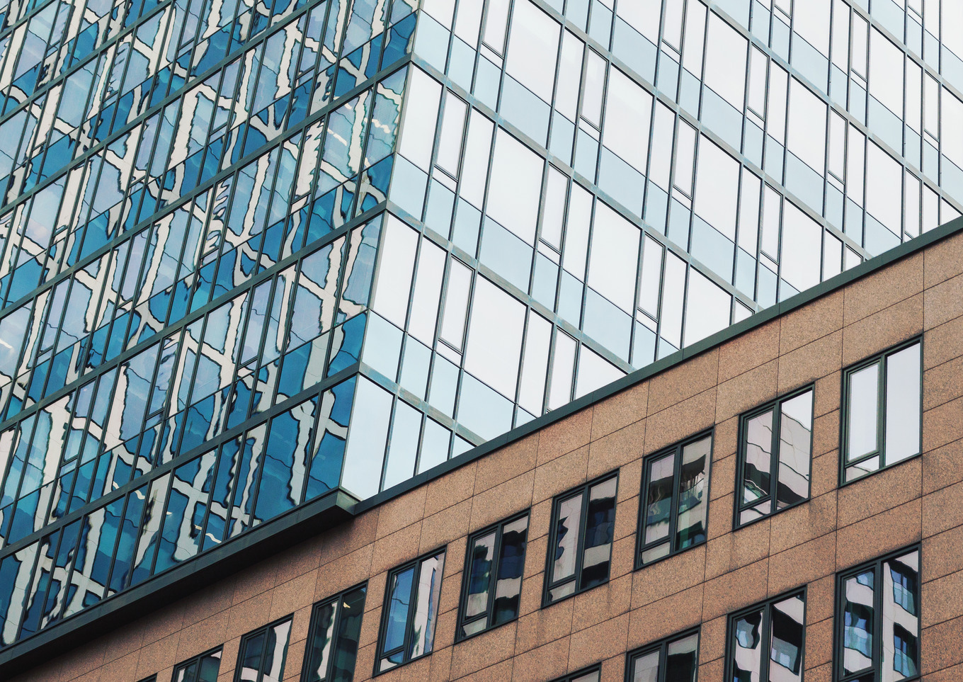 Modern architecture background featuring background, building, and ...