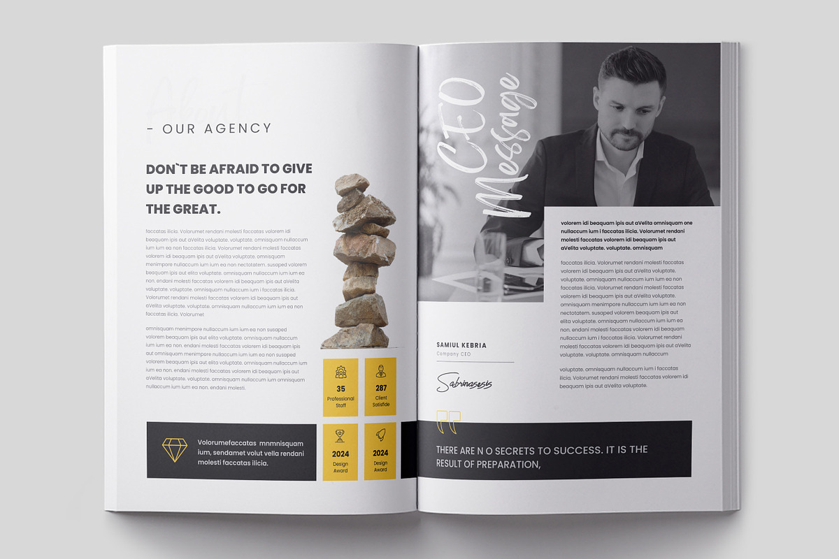 Business Proposal Template, Canva