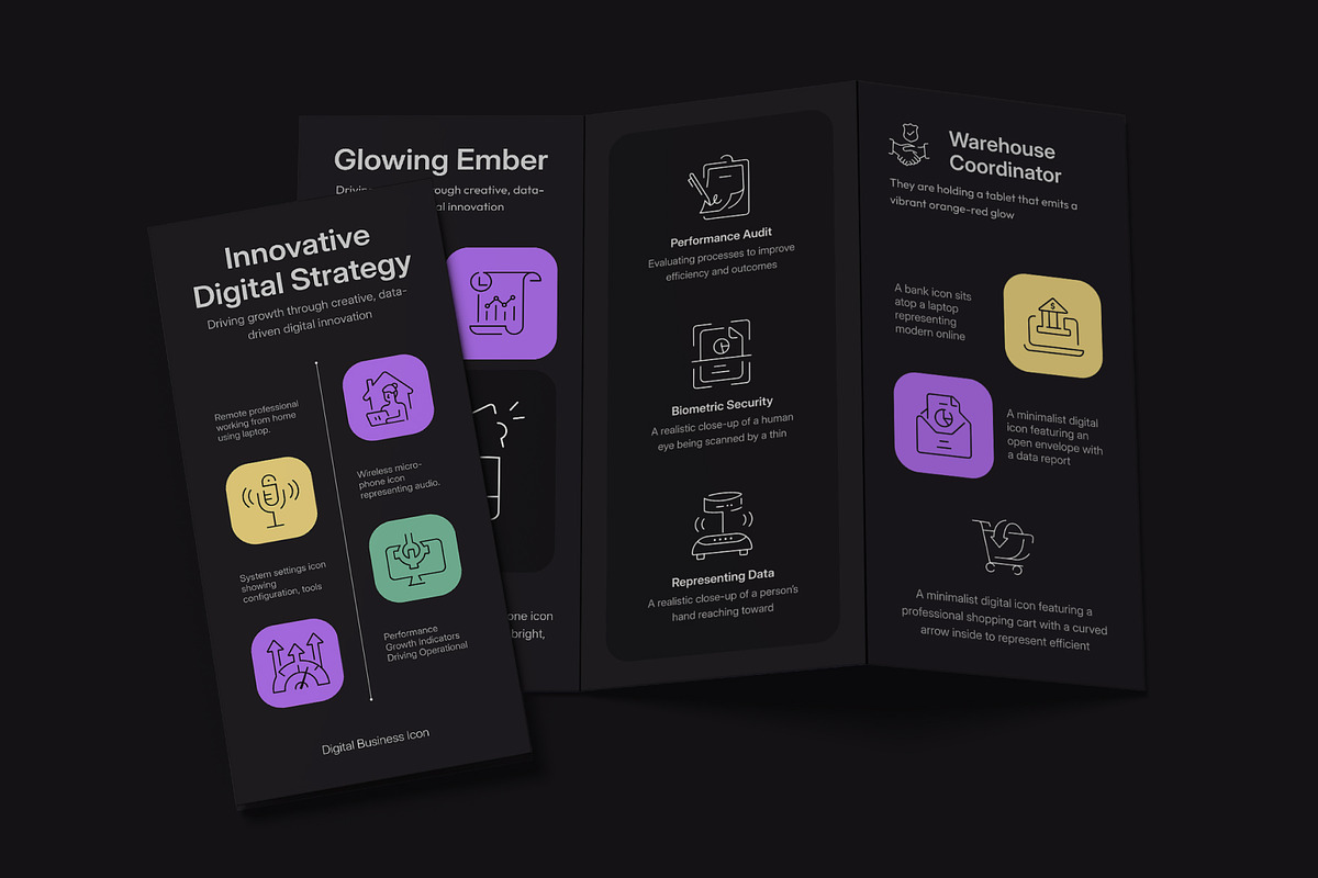 Digital Business Icons