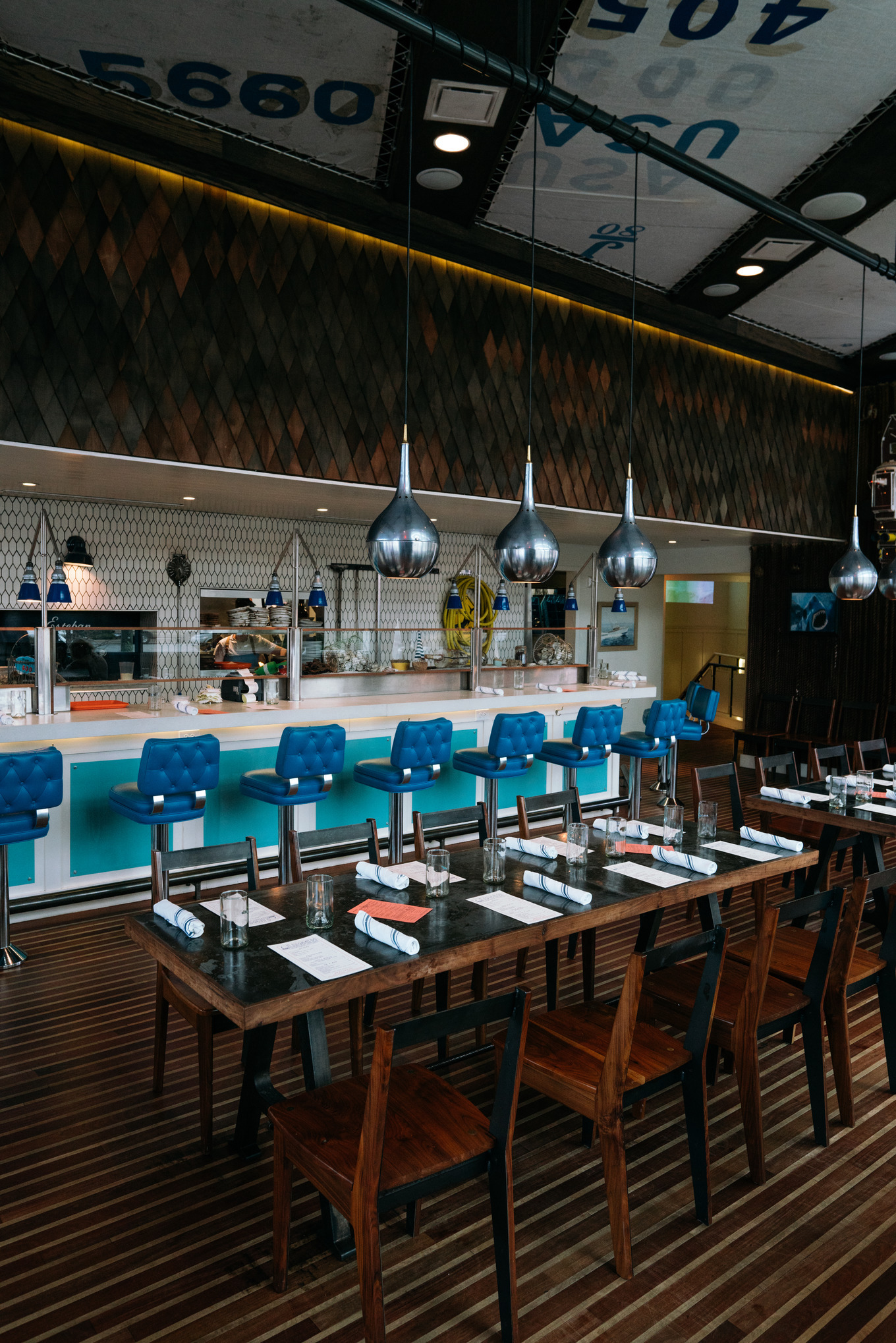 Restaurant Interior with Bar, a Food & Drink Photo by Creative Means
