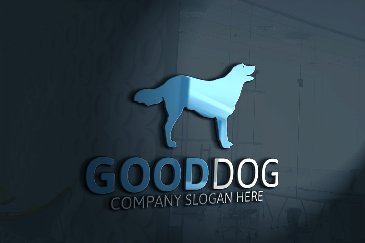 Good Dog Logo, a Branding & Logo Template by Josuf Media