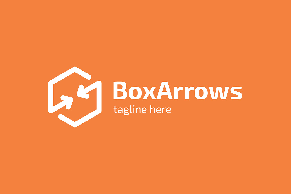 Box / Arrows / Delivery Logo, a Branding & Logo Template by RocketArt