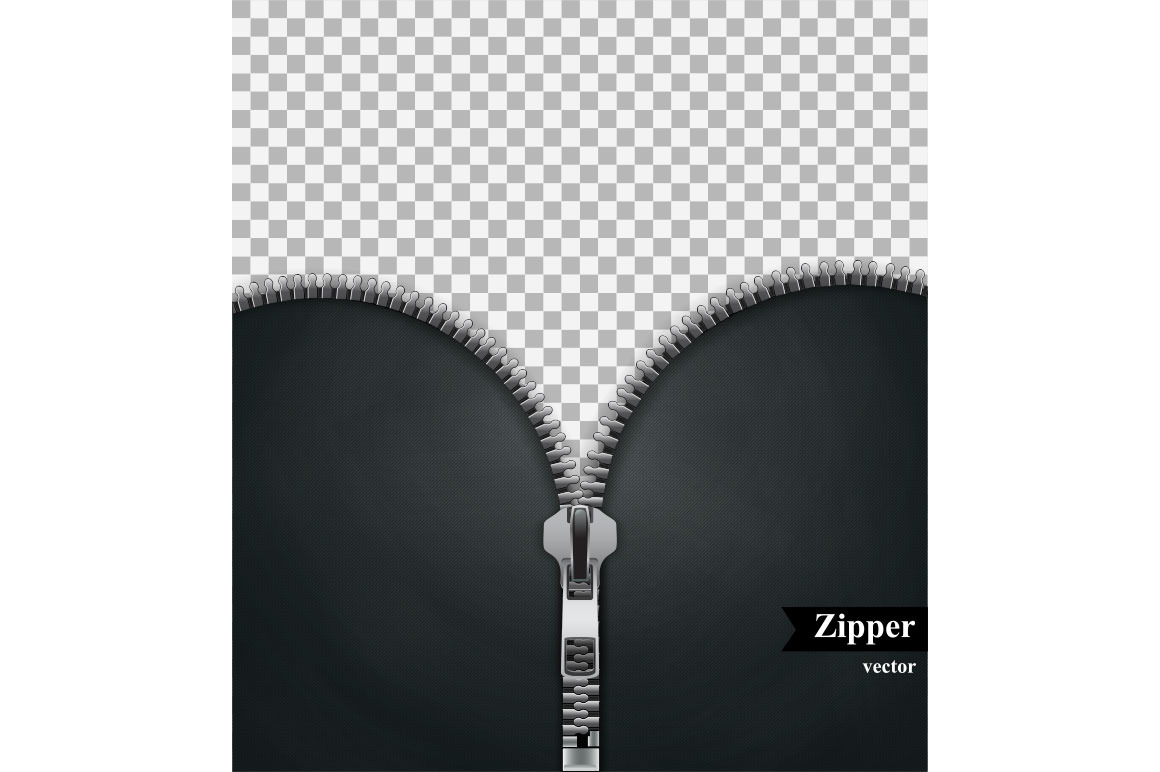 Zipper vector isolated | Decorative Illustrations ~ Creative Market