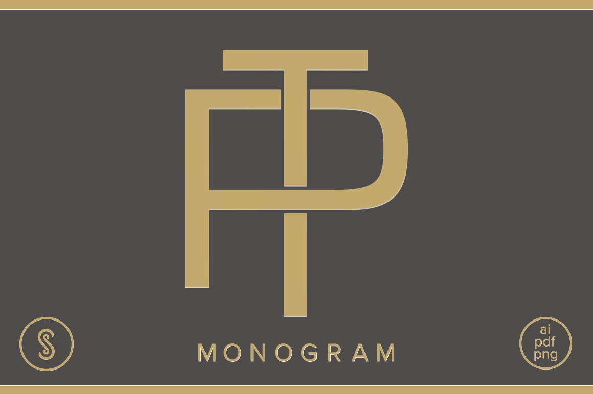 PT Monogram TP Monogram, an Illustration by Shuler Studio