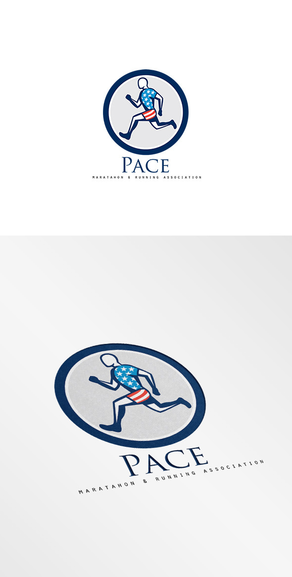 Pace Marathon and Running Associatio, a Branding & Logo Template by ...