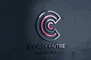 Core Centre Letter C Logo, a Branding & Logo Template by Design_Planet