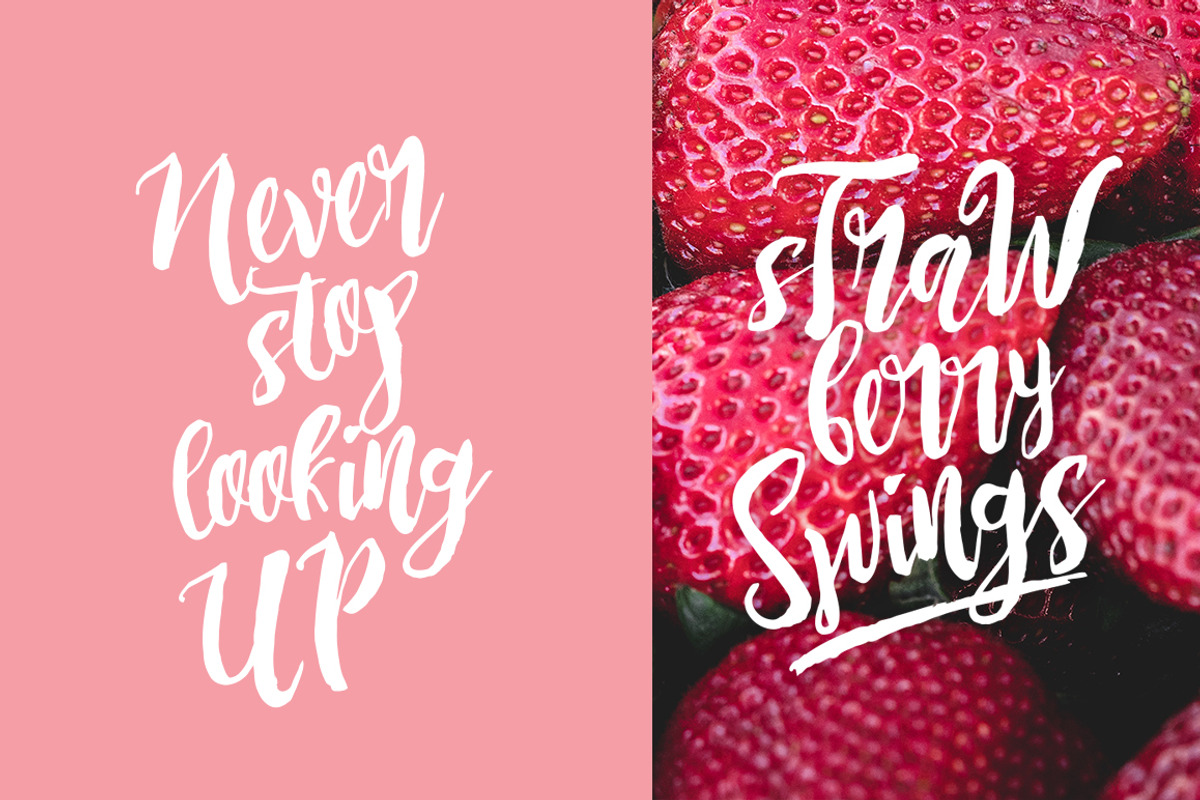 Rising Brush Script, a Script Font by Dirtyline Studio